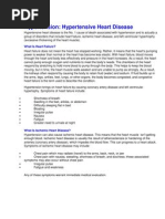 NOTES Hypertensive Cardiovascular Disease | PDF | Hypertension ...