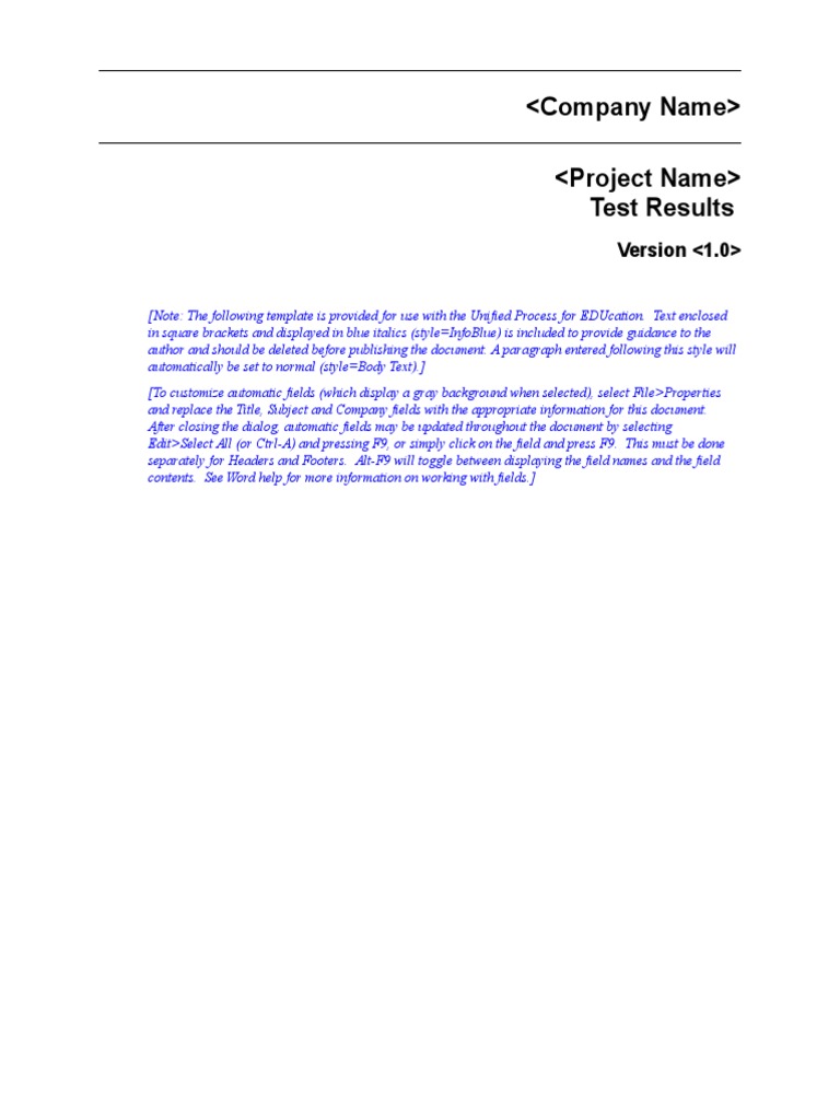 Test Results: Version | PDF | Scope (Computer Science) | Acronym