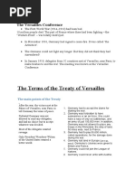 Aims of the Big Three at Versailles | PDF | World War I Reparations ...