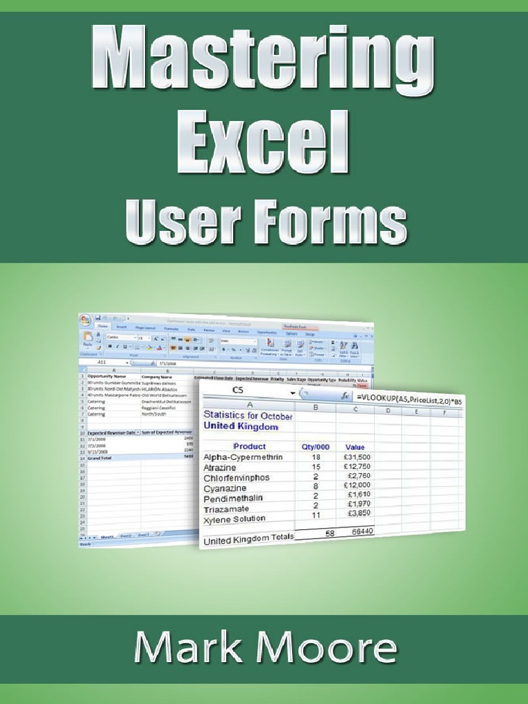 Mark Moore-Mastering Excel - User Forms (2015) | PDF | Microsoft Excel ...
