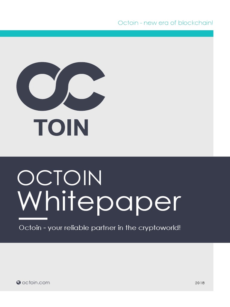 Octoin Wp01 Eng | PDF | Cryptocurrency | Bitcoin