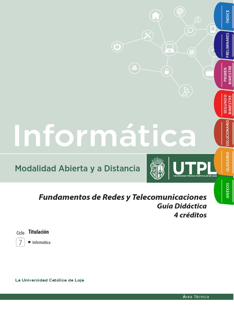 Fundamentos de Redes y Telecomunicaciones: Guía Didáctica para el Estudio de Conceptos Básicos ...