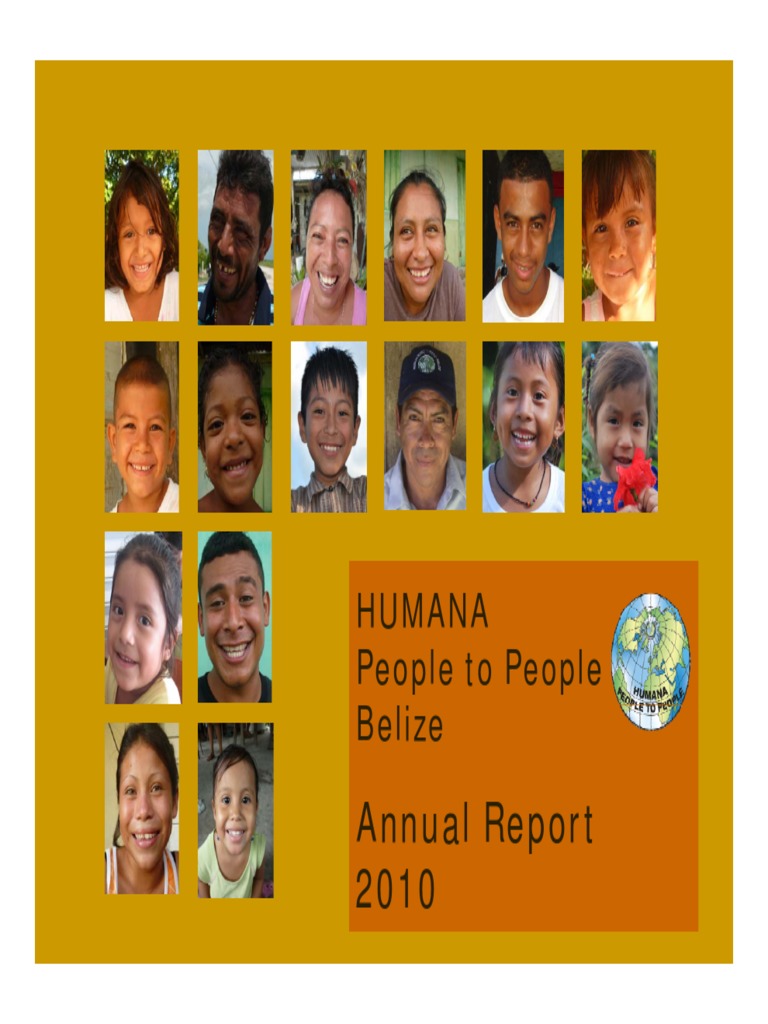 Annual Report Annual Report 2010: Humana People To People Belize | PDF ...