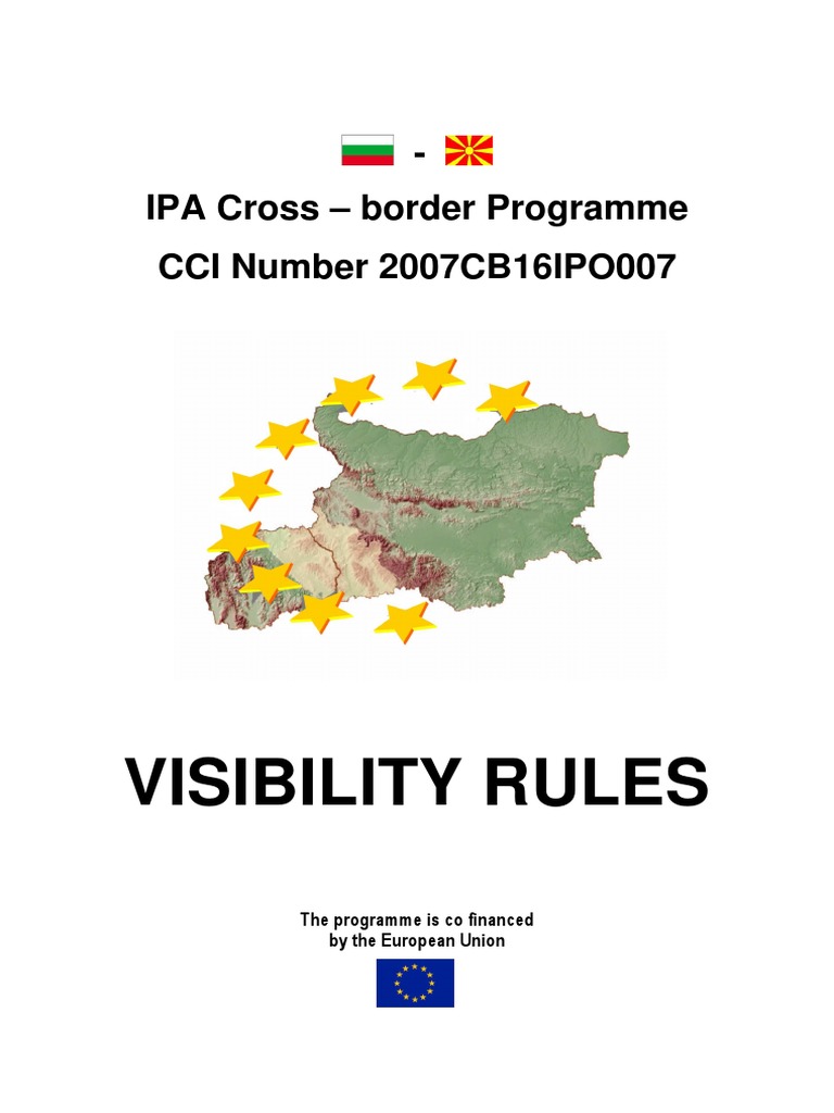 Annex 10 Visibility rulesMKD PDF | PDF | Arial | European Union