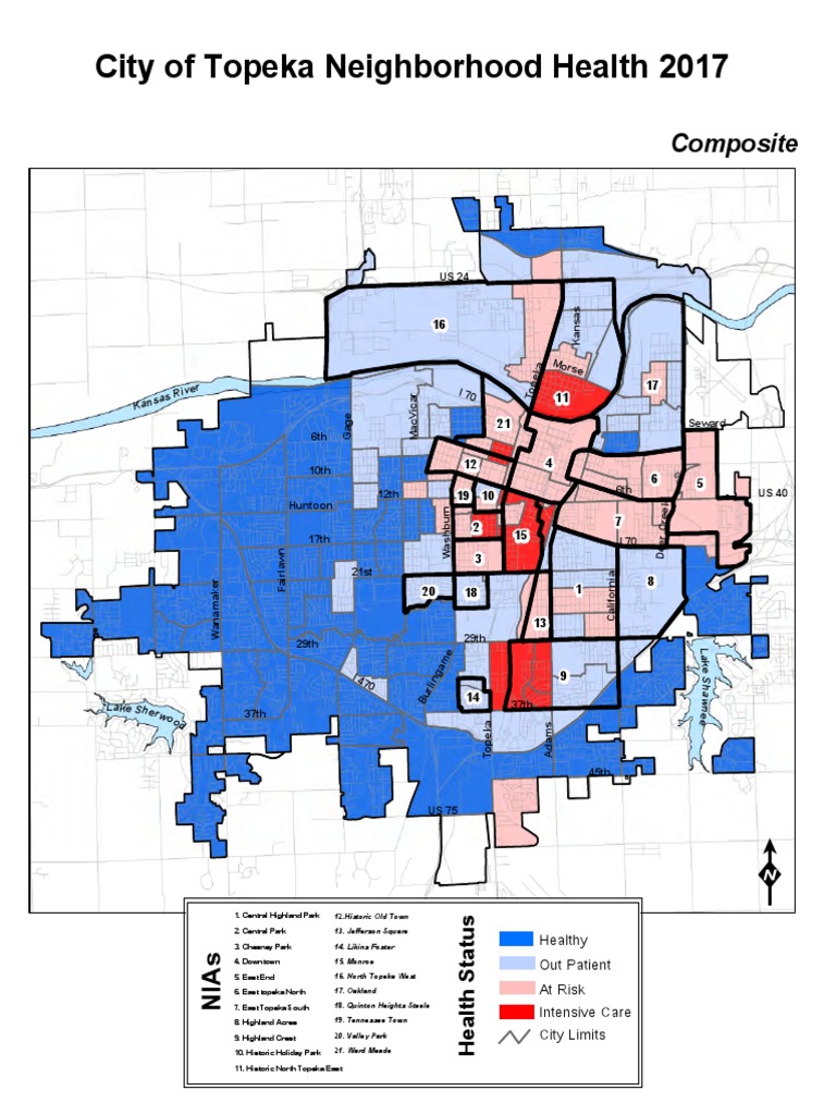 2018 Health Maps | PDF | Topeka