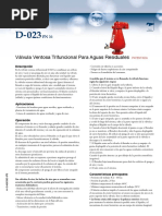 Catalogo Valvulas - VAMEX 02 - Expulsion y Admision Aire | PDF | Tornillo | Acero