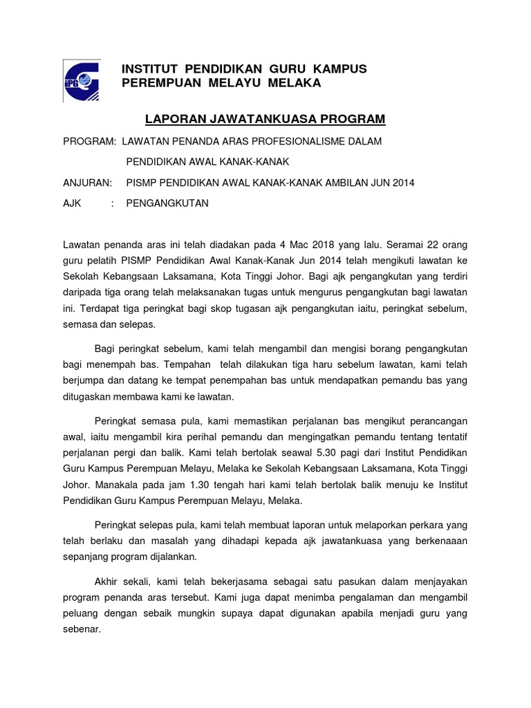 Laporan Ajk | PDF