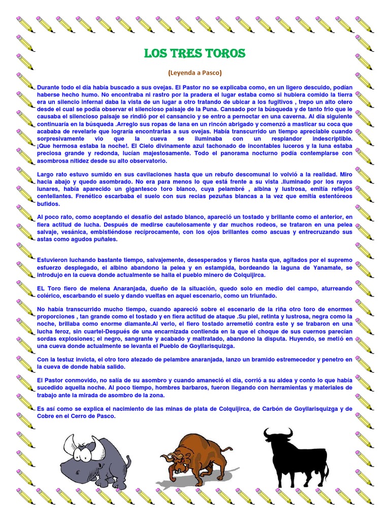 Los Tres Toros | PDF