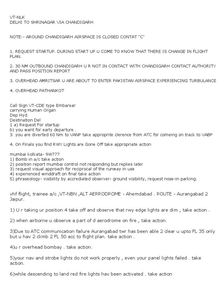 RTR | PDF | Air Traffic Control | Aviation Safety