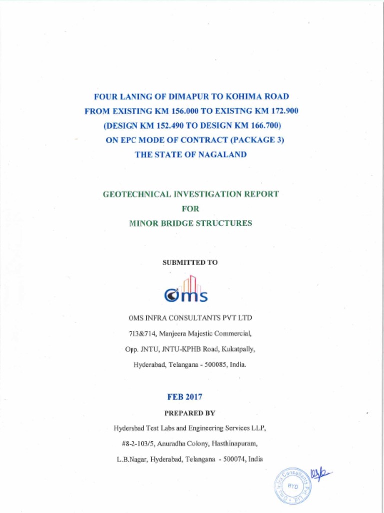 Soil Investigation Report (Package-3) | PDF | Foundation (Engineering ...