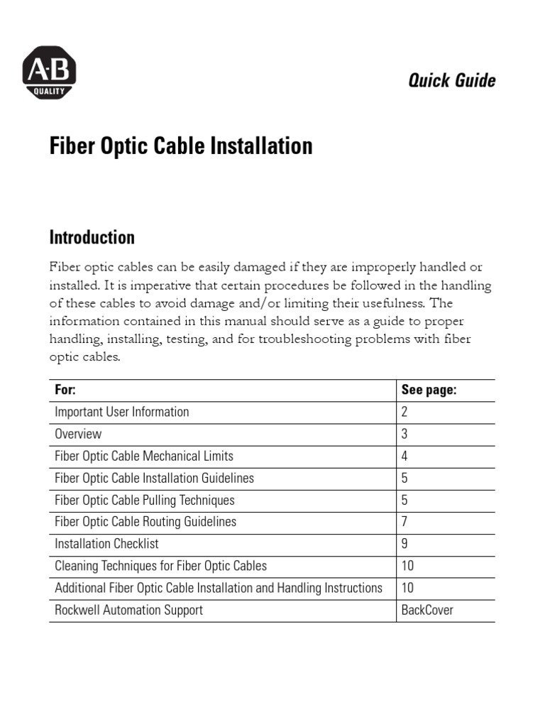 2090 qr001 - en P | PDF | Optical Fiber | Electrical Connector