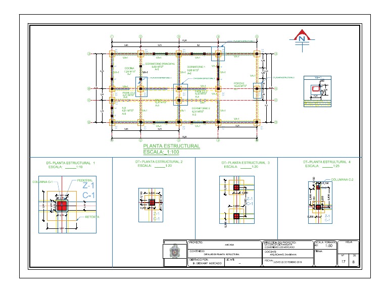 Detalles de Planta Estructural.8 | PDF