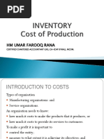 Production Cost Statement Template Example | PDF | Cost | Cost Of Goods ...