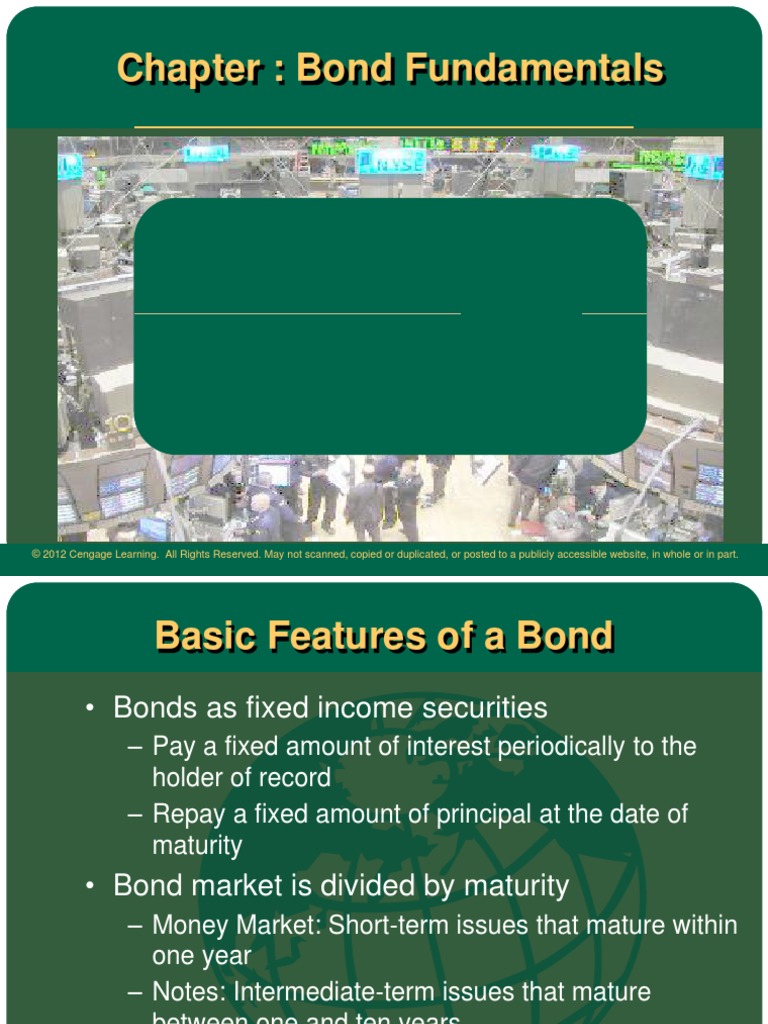 Chapter: Bond Fundamentals | PDF | High Yield Debt | Bonds (Finance)