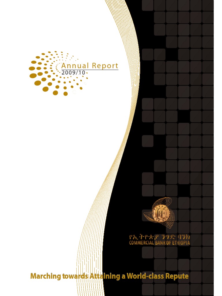 CBE Annual Report 2009-10 | PDF | Banks | Bonds (Finance)
