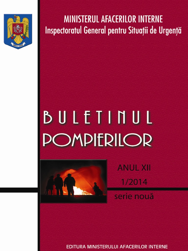 Buletin Pompieri 1 2014 PDF | PDF