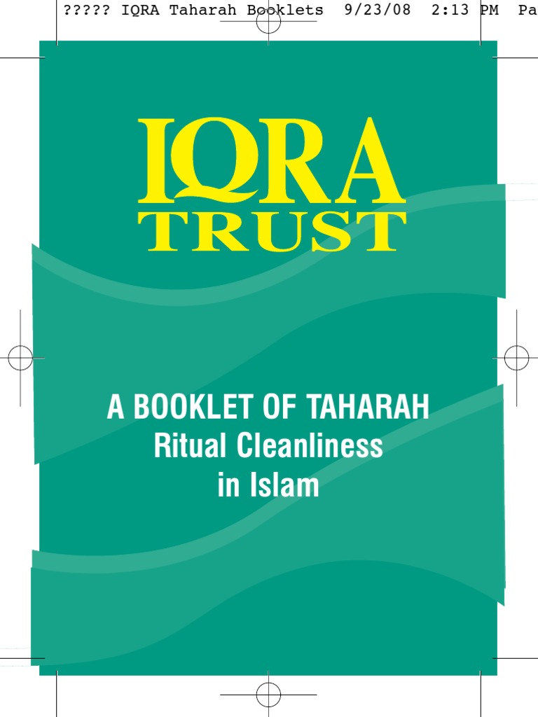 Tahara | PDF | Islamic Behaviour And Experience | Abrahamic Religions
