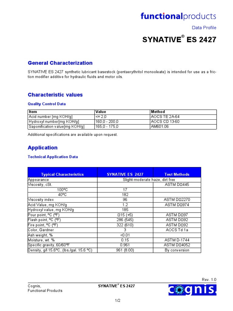 Synative Es 2427 | PDF