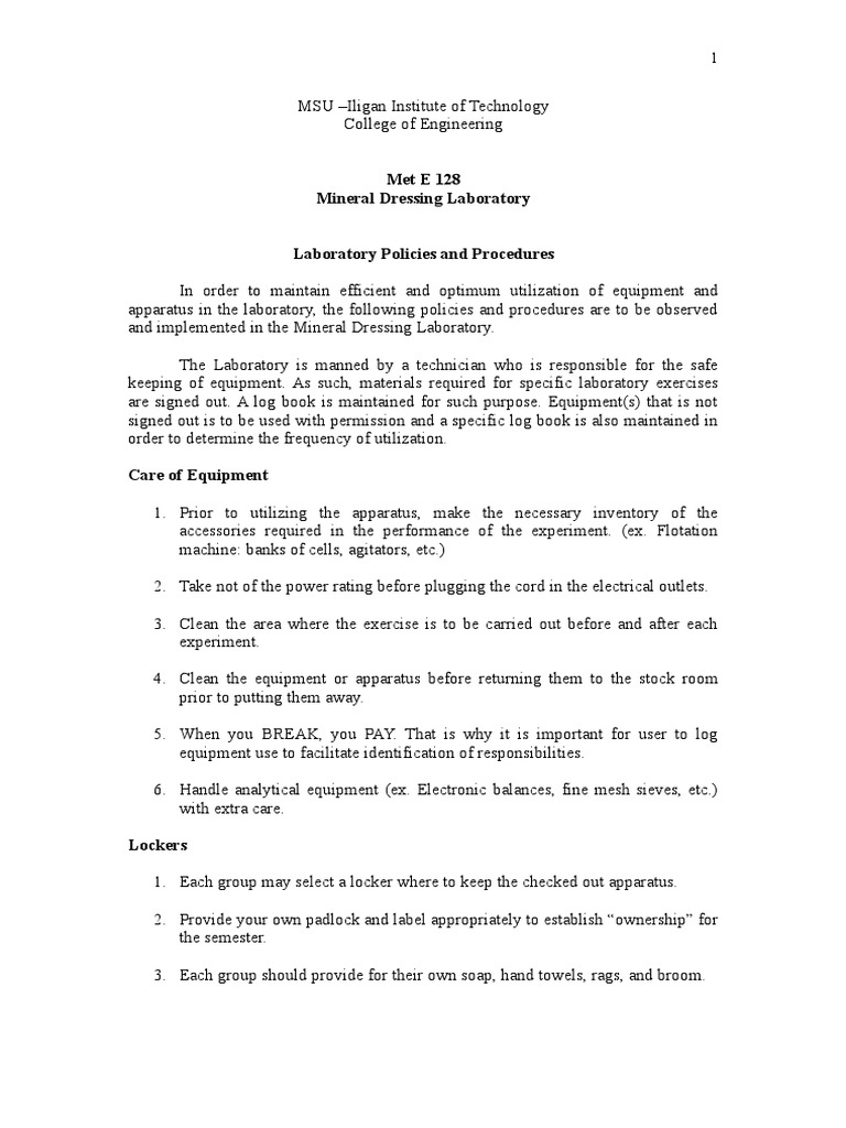 Mineral Processing Manual | PDF | Mill (Grinding) | Materials