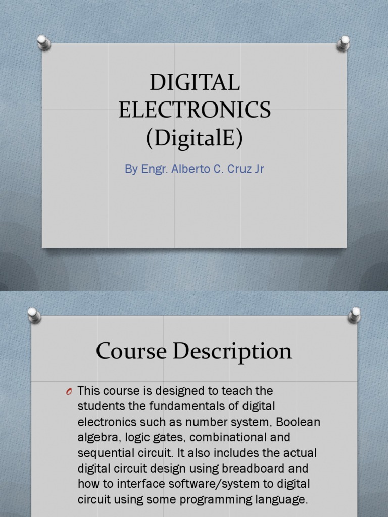 DIGITAL ELECTRONICS.pdf | Digital Electronics | Analog Signal