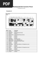 Toyota 2nz-Fe Ecu Pinout | PDF | Ignition System | Internal Combustion ...