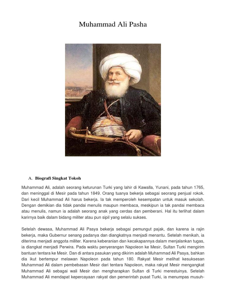 Muhammad Ali Pasha | PDF | Sejarah