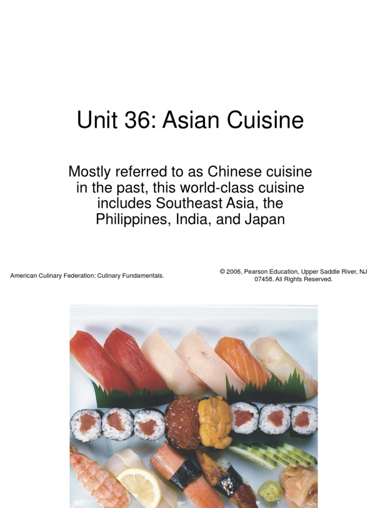 Unit36.Asian Cuisine | PDF | Curry | Cuisine