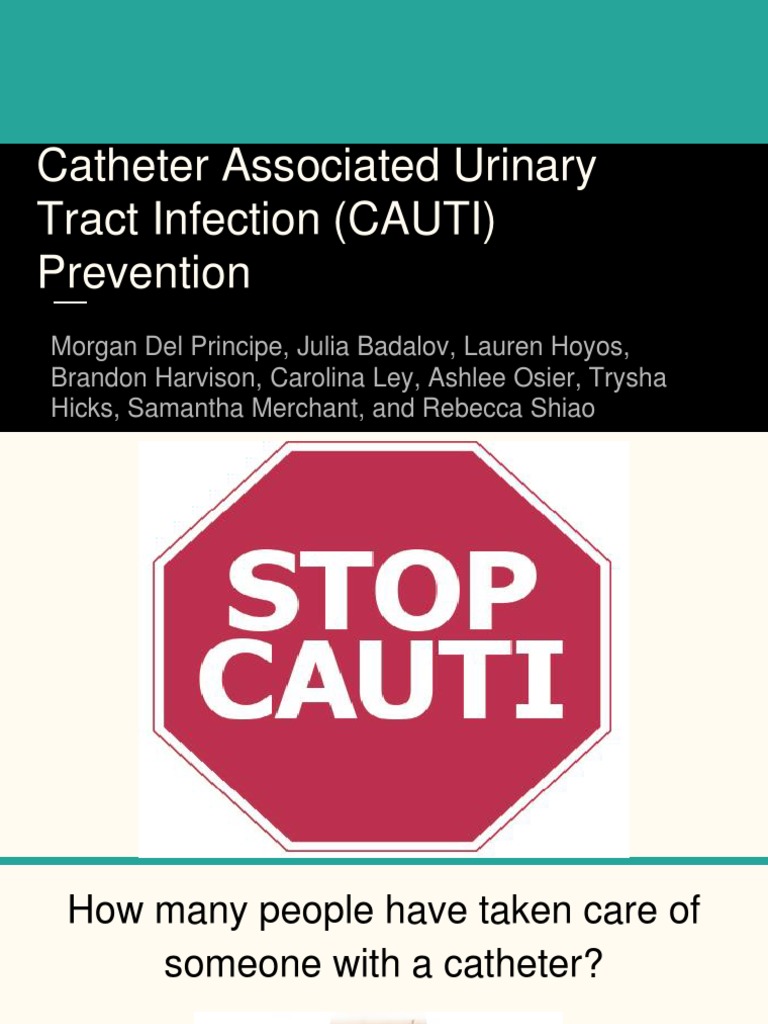 Ebp Presentation - Cautis | PDF | Hospital Acquired Infection | Health ...