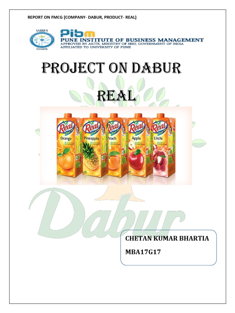 Dabur Real Juice Market Analysis | PDF | Market Segmentation | Brand