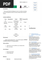 TENK CV Template 2020 | PDF | Academic Degree | Evaluation