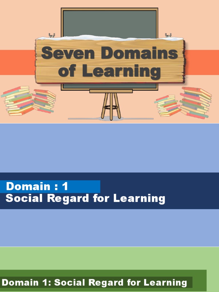 Seven Domain of Learning | PDF | Curriculum | Learning