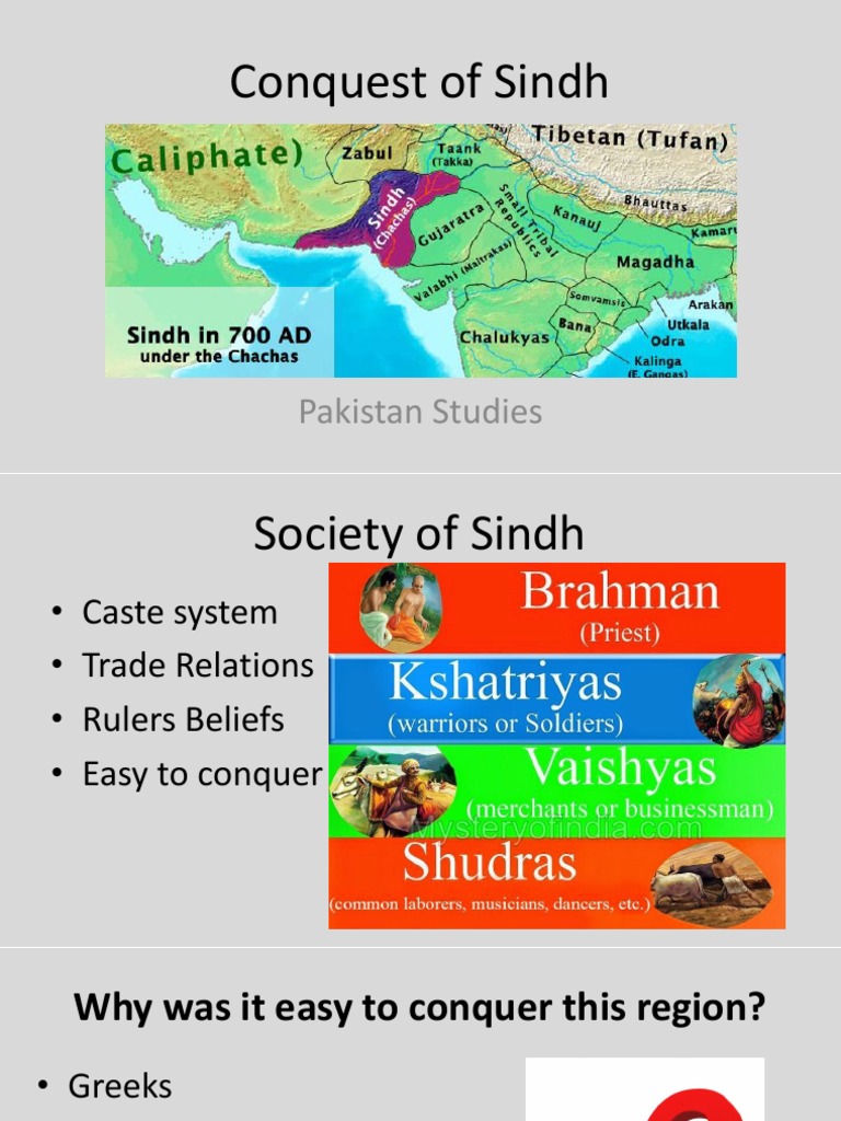 Conquest of Sindh: Pakistan Studies | PDF | Social Science | Religion ...