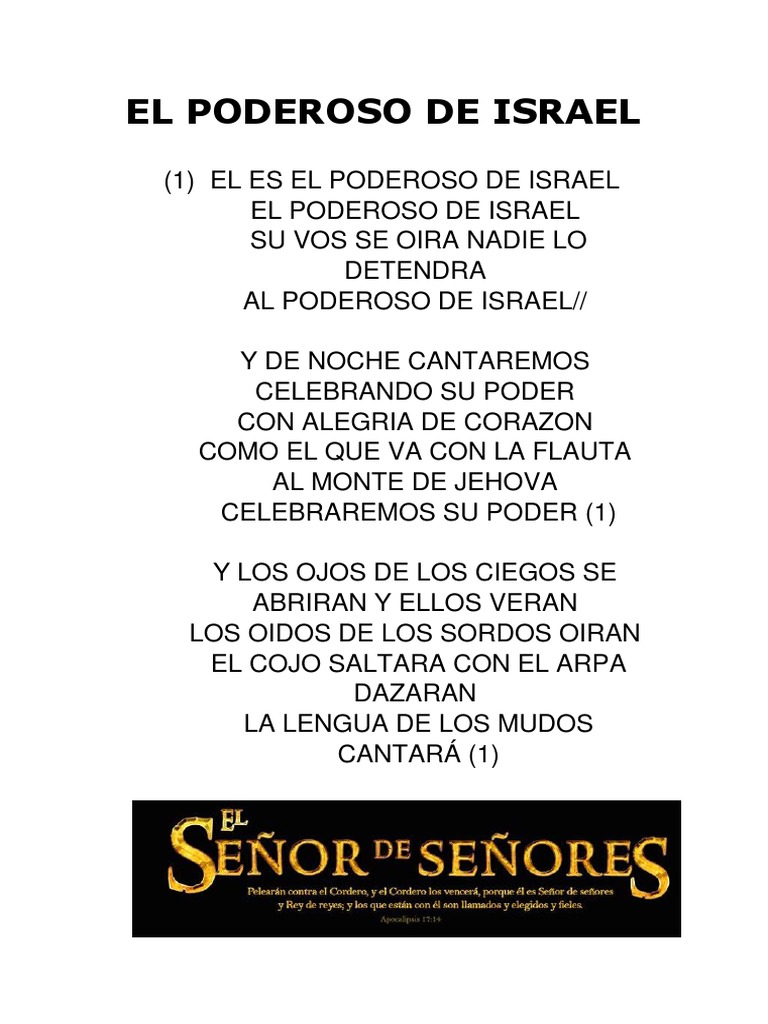 El Poderoso de Israel | PDF