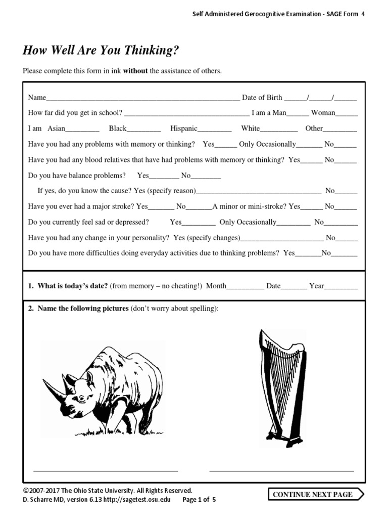 Sage Form 4 Us | PDF | Medical Diagnosis | Physician