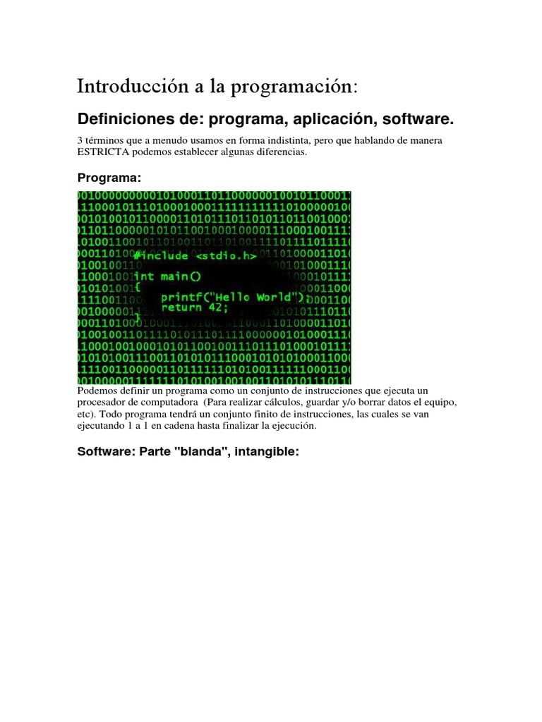 Introducción a La Programación Javascript Clase 01 | PDF | Lenguaje de ...