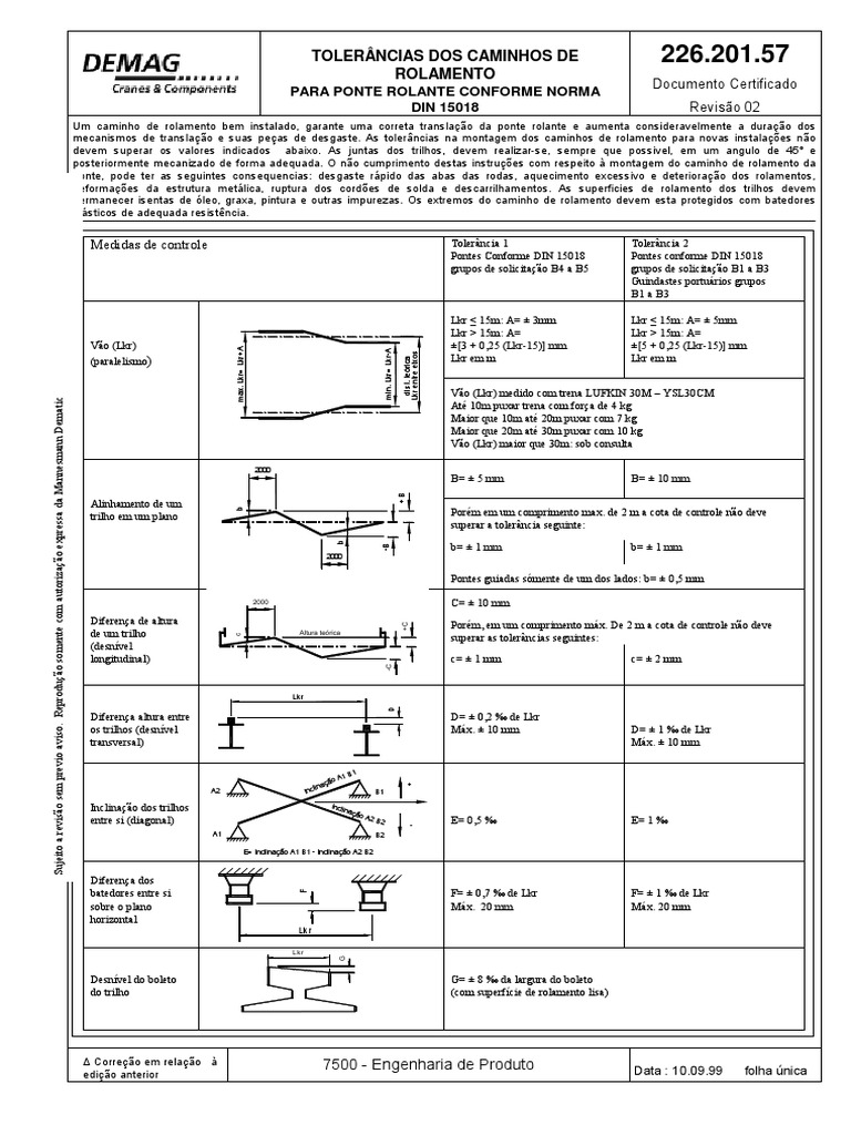 Norma Din 15018 Ref Demag - Unlocked | PDF | Science | Engenharia