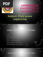 Reciprocating Pump: Parts & Function | PDF | Pump | Piston