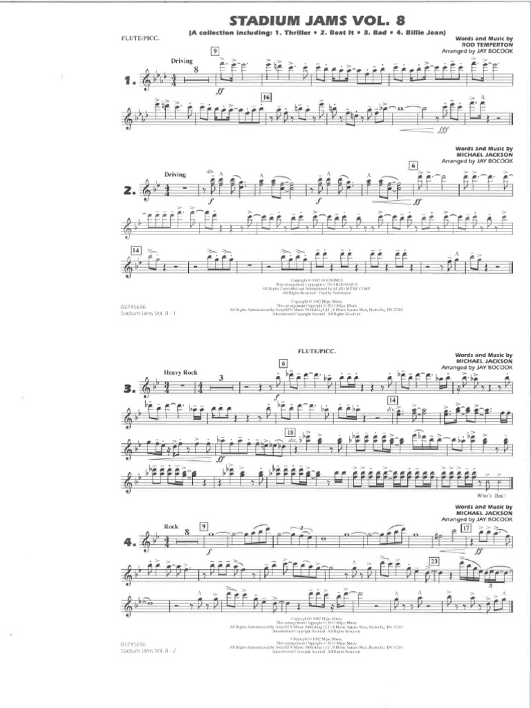 Stadium Jams Vol 8 PDF | PDF