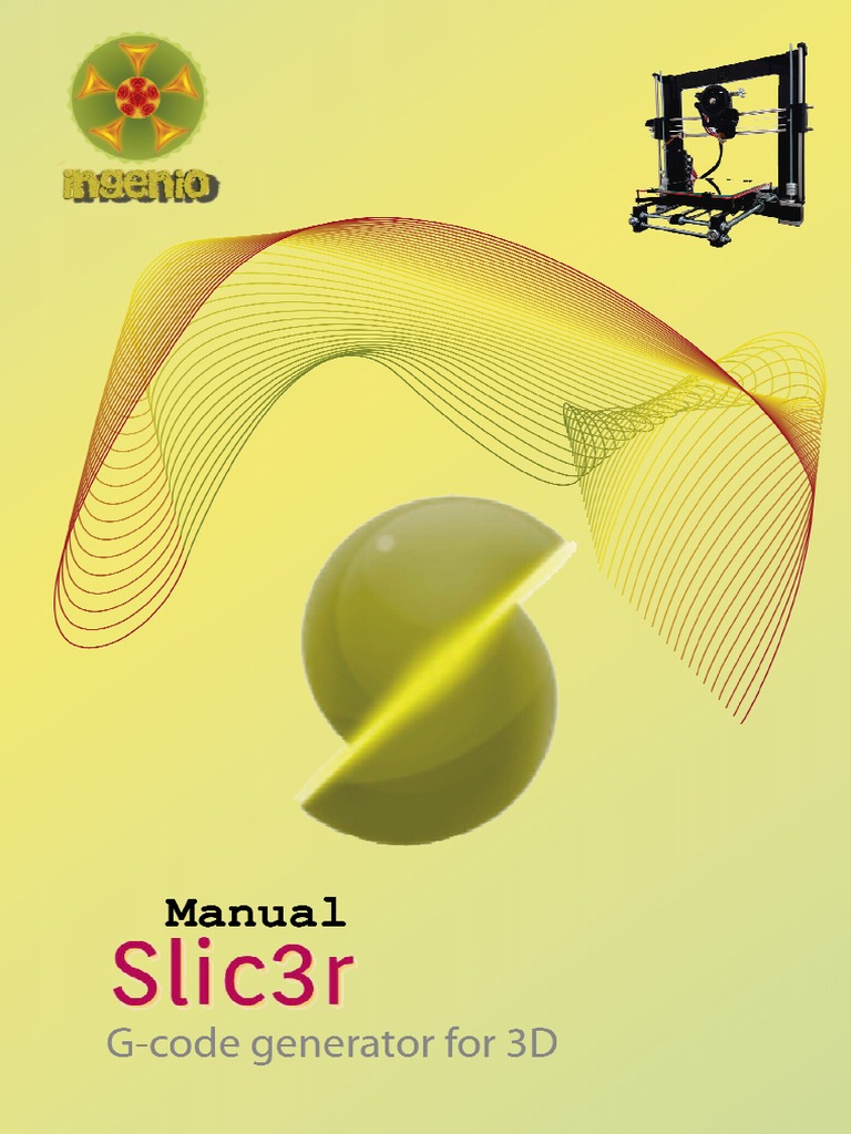 Manual de Slic3r en Español | PDF | Hilo (Computación) | Velocidad