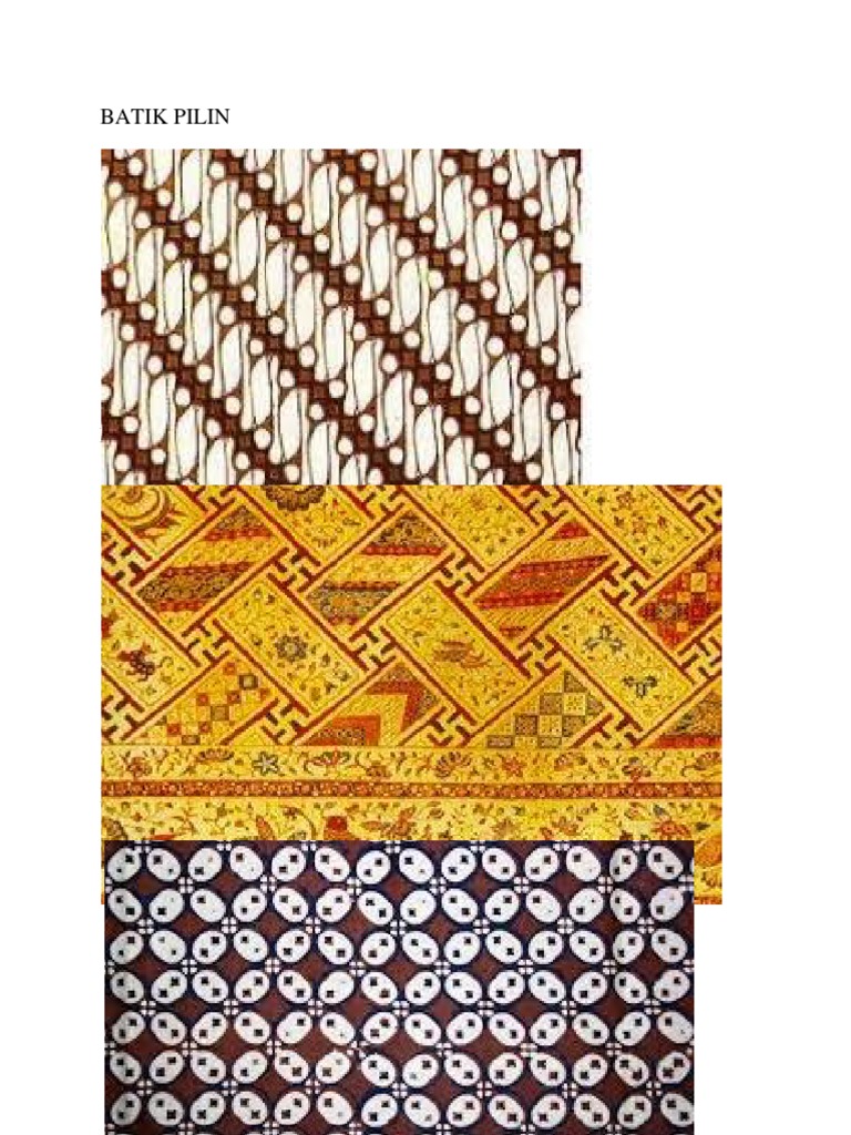 Batik Pilin