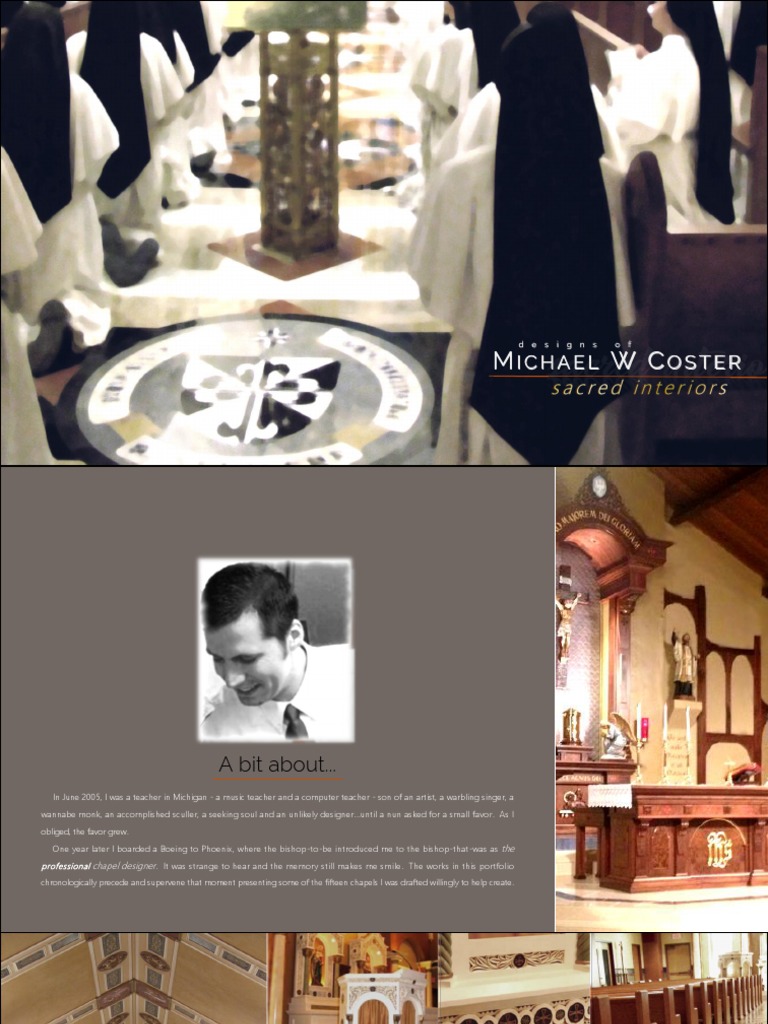 Michael W Coster Portfolio | PDF | Altar | Paintings