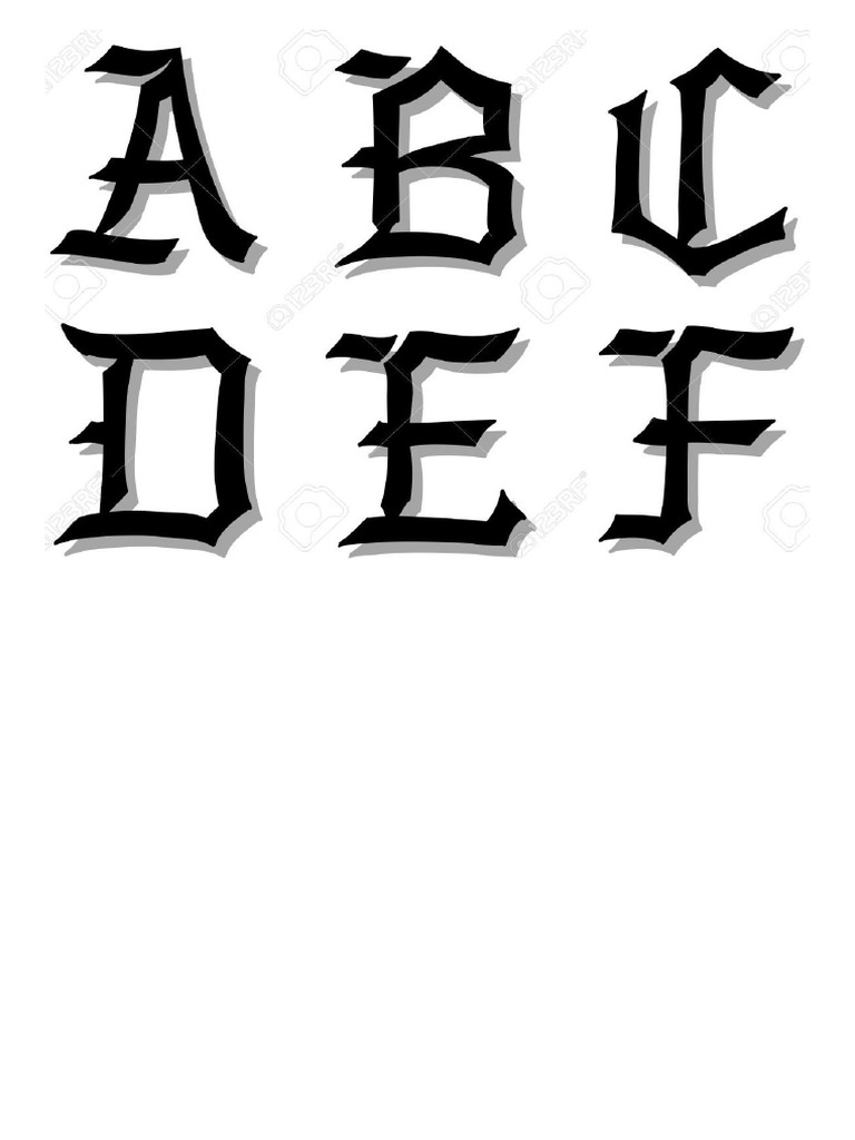 Letras Goticas | PDF