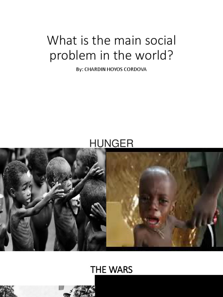 What Is The Main Social Problem in The | PDF