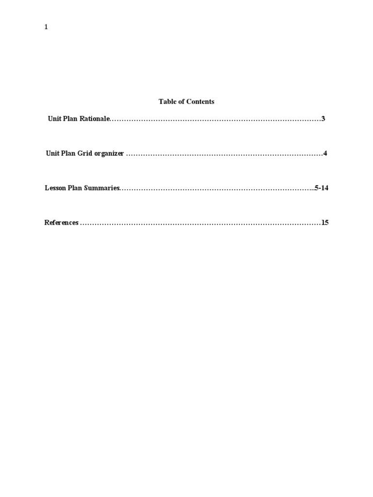 Grade 1 Music Unit Plan PDF Singing Educational Assessment