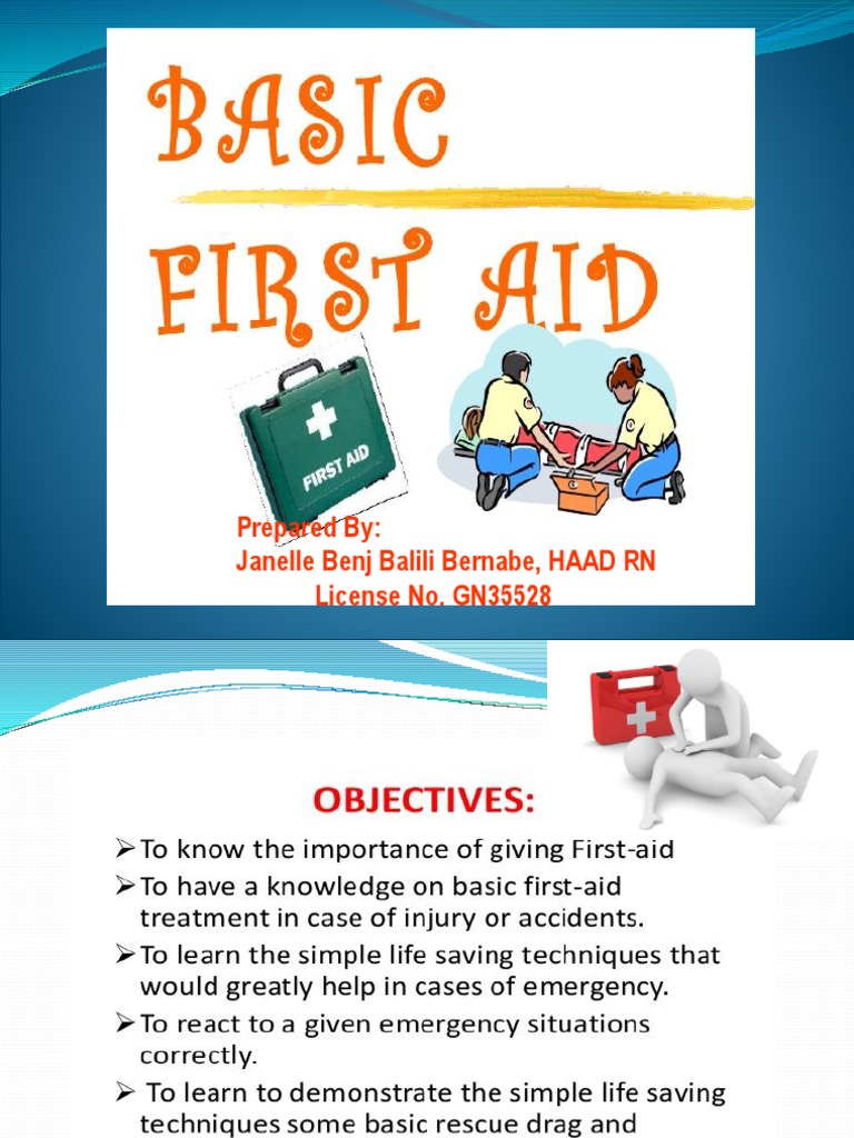 Basic First Aid Presentation | PDF | Hyperthermia | Hypothermia