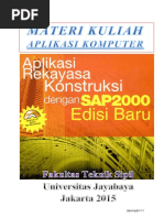 Modul Pengenalan Basic Software Sap 2000 (Shafa) | PDF