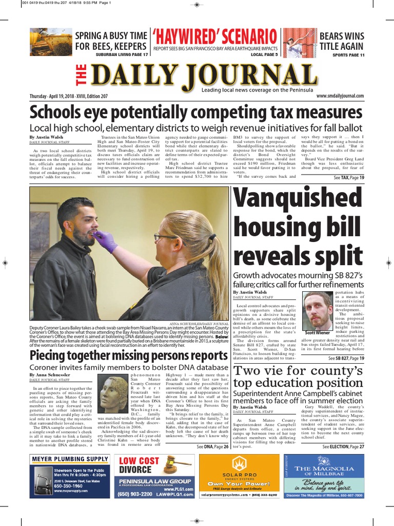 Schools Eye Potentially Competing Tax Measures: Haywired' Scenario ...