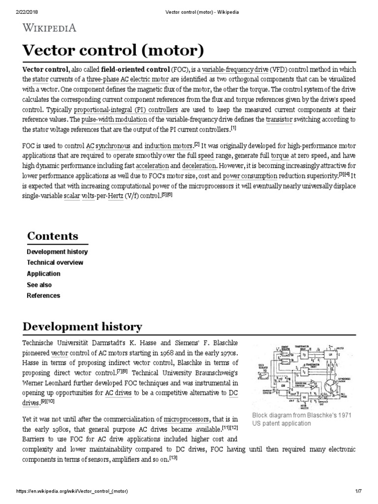 Vector Control (Motor) | PDF | Electromagnetism | Force