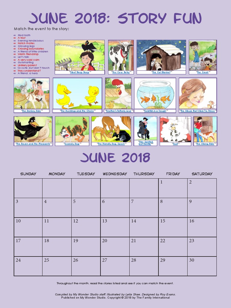 788 June 2018 Story Fun PDF | PDF