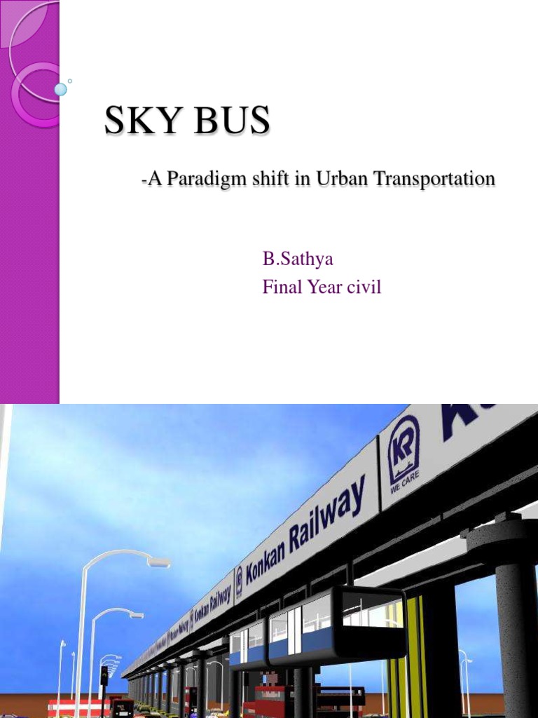 Sky Bus: Urban Transit Revolution | PDF | Rail Transport | Rapid Transit
